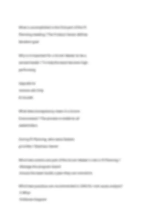 SAFE Advanced Scrum Master Real Exam 5.1 2025 Questions with Complete Solutions | Exams Advanced ...