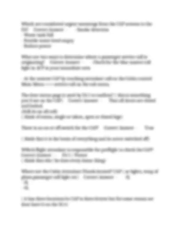 787 Aircraft Safety & Emergency Procedures: Q&A Study Guide | Exams ...