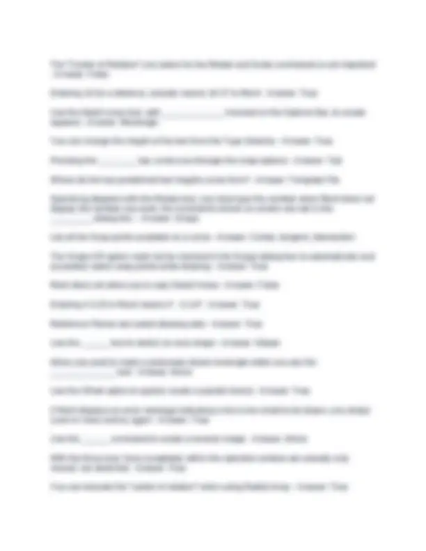 Revit Exam 1 Questions and Answers | with complete solutions | Graded A ...