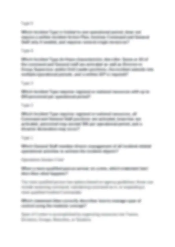 NIMS-IS 200.c Final Exam study set with 100% verified solutions ...