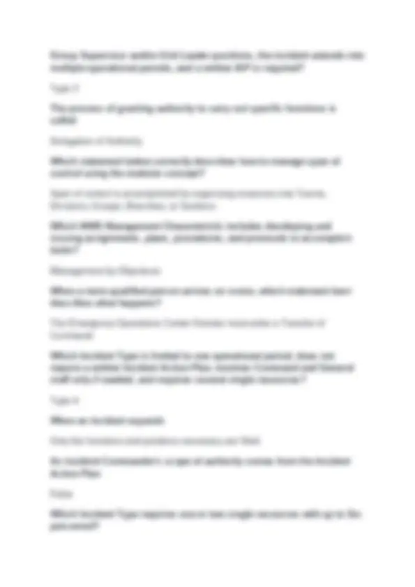 NIMS-IS 200.c Final Exam study set with 100% verified solutions ...