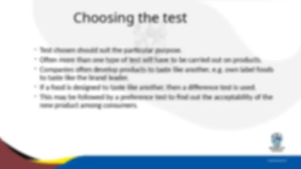 Sensory Evaluation in Food Science: Methods and Applications - Prof ...