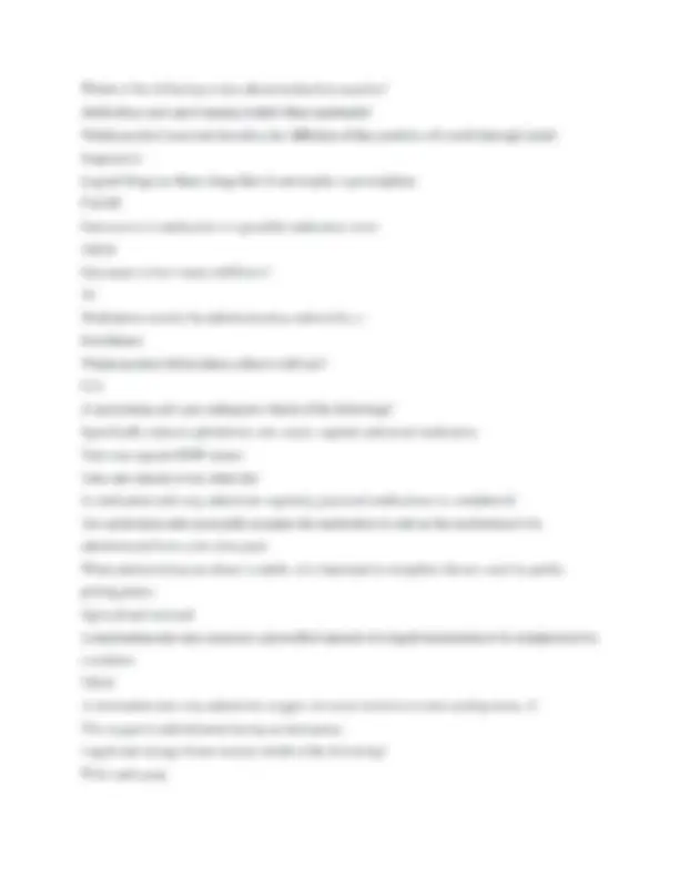 TEXAS MEDICATION AIDE TEST 2025 QUESTIONS WITH 100% CORRECT ANSWERS ...