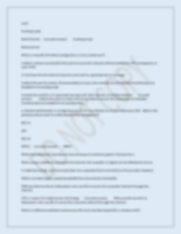 CCNA (200-301) – Practice Exam (ENSA v7.0) Questions with 100% Accurate ...