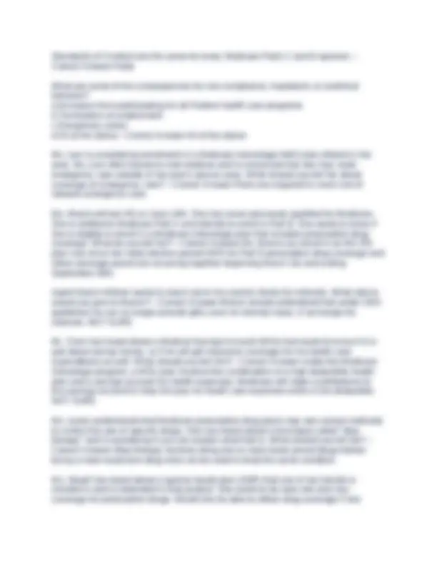 Medicare Coverage: 2025 Exam Q&A | Exams Advanced Education | Docsity