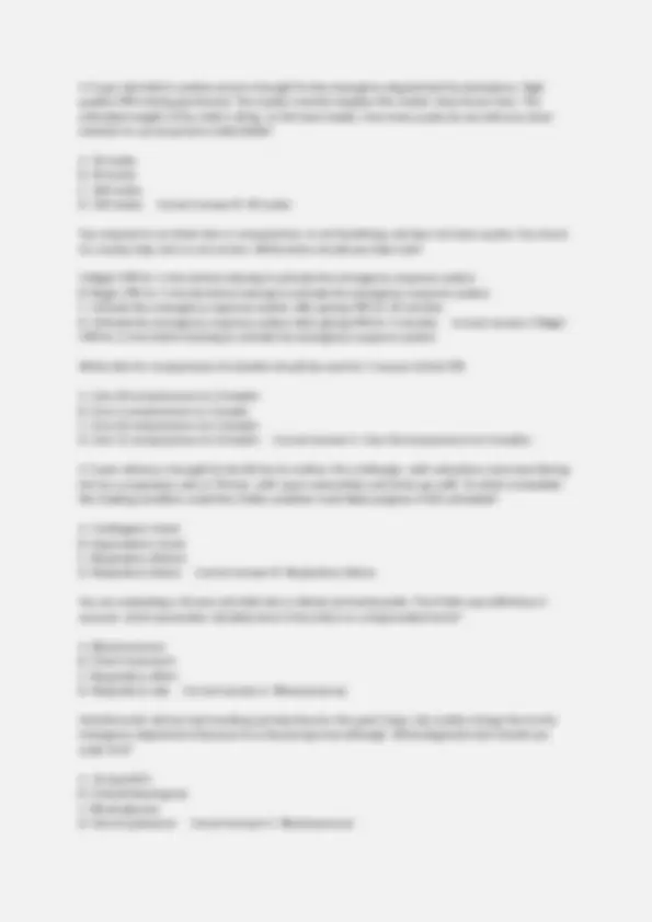 PALS 2025 EXAM WITH ALL CORRECT & VERIFIED ANSWERS | Exams Nursing | Docsity