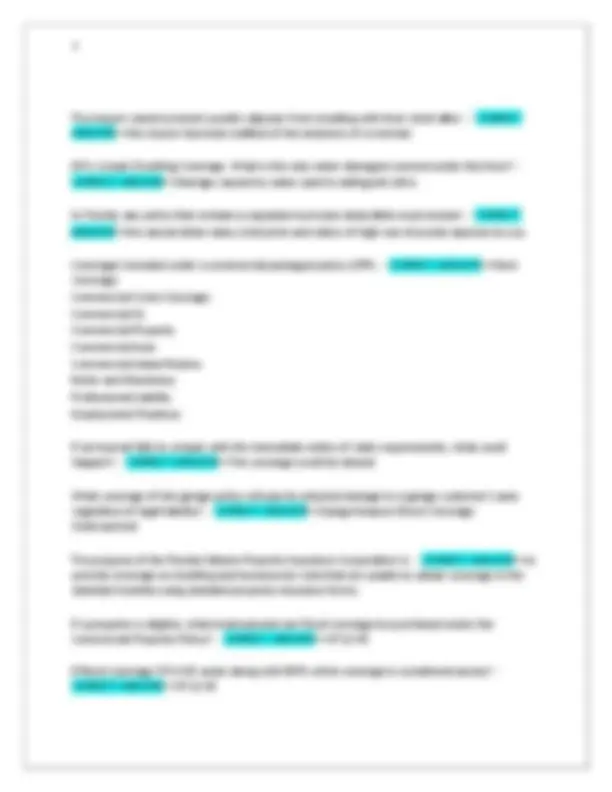 Test Bank For Florida Test Study Guide - Public Adjusting 3-20 (Set 1 ...