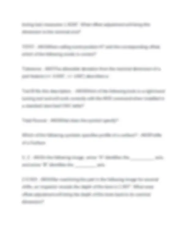 NIMS CNC Lathe Operations Practice Test: Questions & Answers | Exams ...