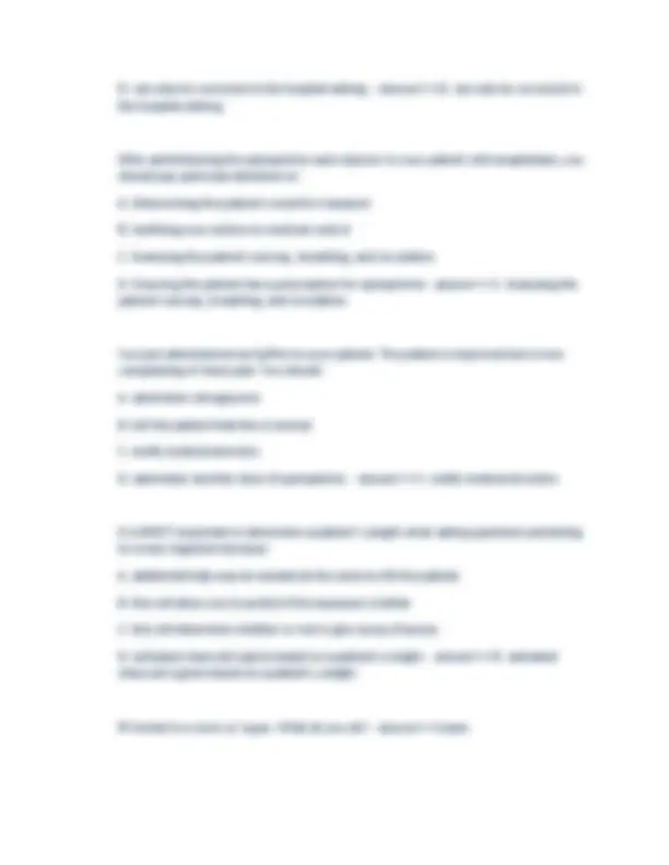 EMT Final Exam QUESTIONS AND CORRECT ANSWERS LATEST UPDATE 2025-2026 ...