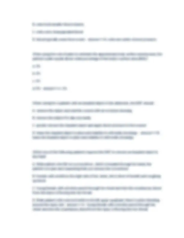 EMT Final Exam QUESTIONS AND CORRECT ANSWERS LATEST UPDATE 2025-2026 ...