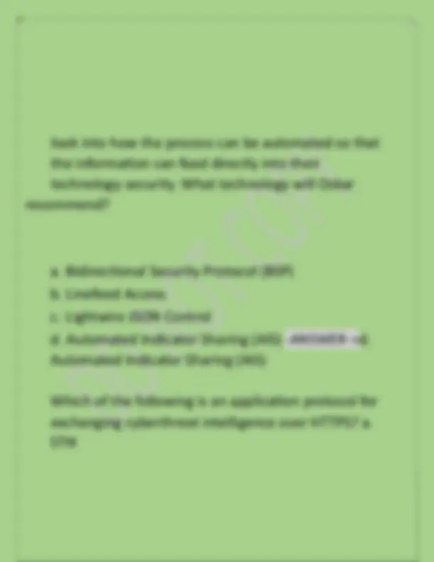 CSIA 105 V II FINAL EXAM QUESTIONS WITH COMPLETE SOLUTIONS GUARANTEED ...
