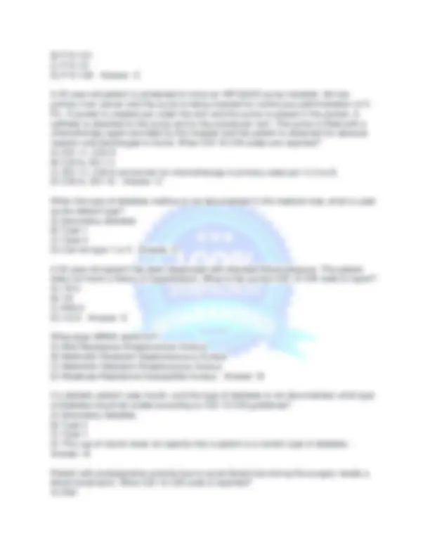 AAPC CPC Chapter 4 | |COMPLETE MOST TESTED QUESTIONS AND VERIFIED ...