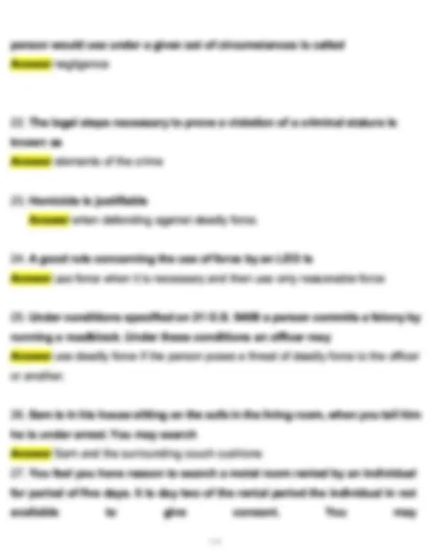 CLEET FINAL EXAM (Latest 2025 / 2026 Update) Questions & Verified ...