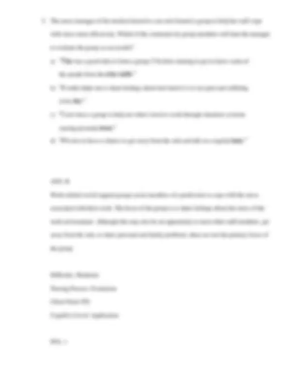 Nursing Communication and Therapeutic Relationships: Practice Questions ...