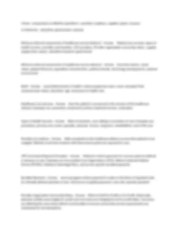 CSBI HFMA Final Review Exam Questions With Complete Verified Solutions ...