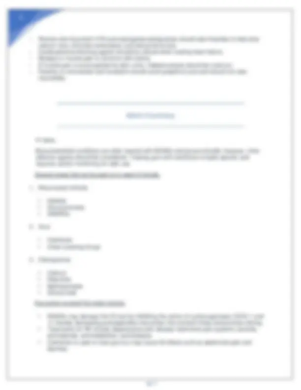 NR-565 Weekly Summaries Week 1 Summary | Exams Nursing | Docsity