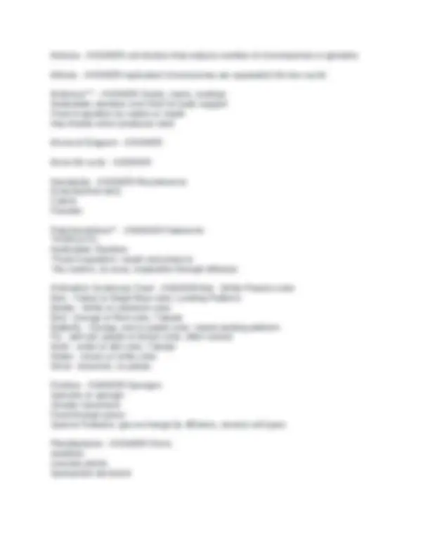 Biology Glossary: Key Terms and Definitions | Exams Biology | Docsity