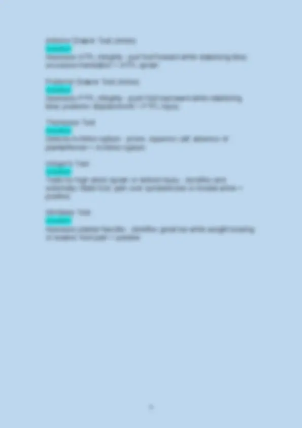 Clinical Tests for Musculoskeletal Assessment– Expert Strategies ...