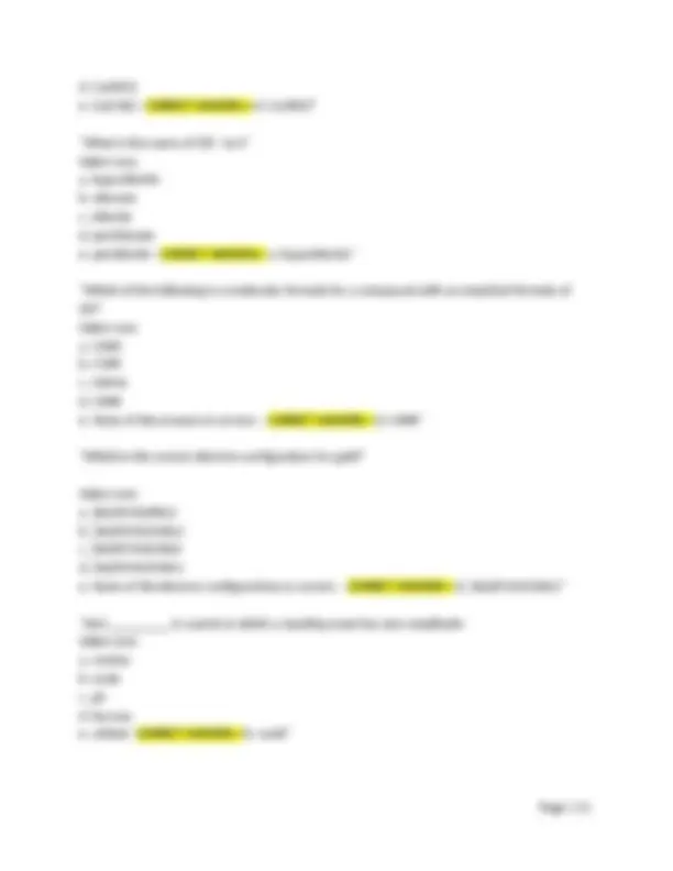 STRAIGHTERLINE CHEMISTRY FINAL EXAM QUESTIONS WITH CORRECT VERIFIED ...