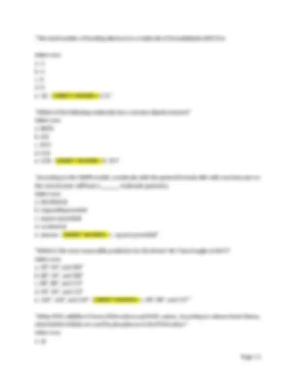 STRAIGHTERLINE CHEMISTRY FINAL EXAM QUESTIONS WITH CORRECT VERIFIED ...