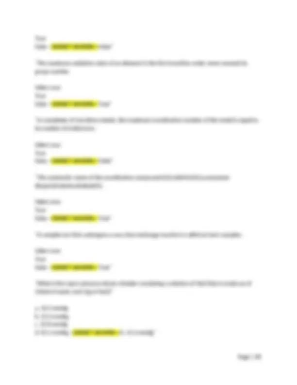 STRAIGHTERLINE CHEMISTRY FINAL EXAM QUESTIONS WITH CORRECT VERIFIED ...