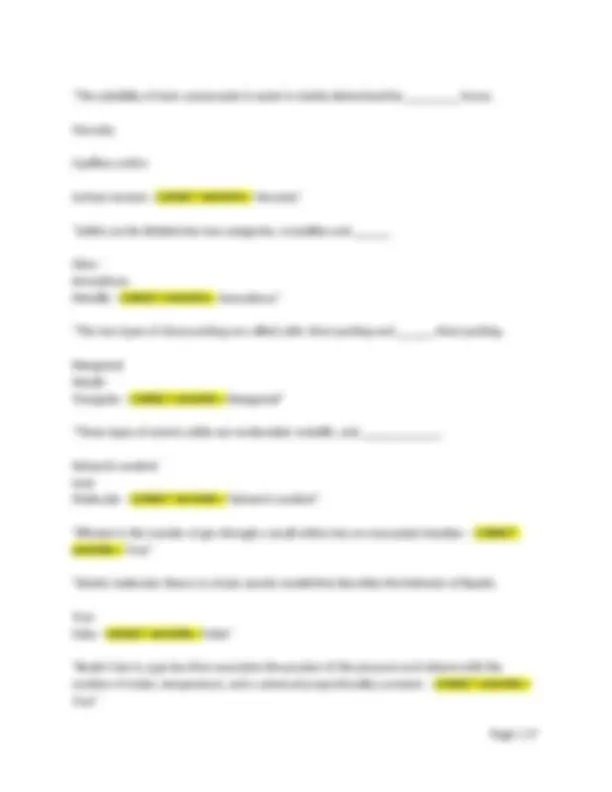 STRAIGHTERLINE CHEMISTRY FINAL EXAM QUESTIONS WITH CORRECT VERIFIED ...