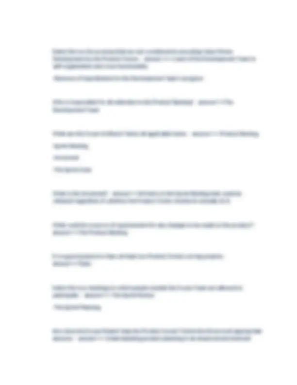 PSPO I Exam – Questions and Correct Answers – Latest Update 2025–2026 ...