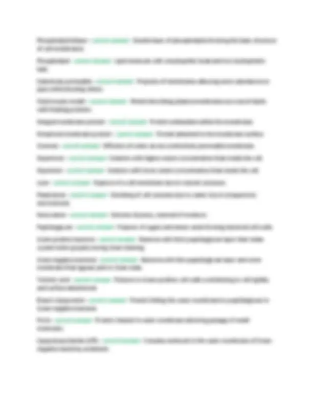 Comprehensive Microbiology Glossary – Final Exam Study Guide of Key ...