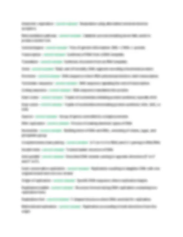 Comprehensive Microbiology Glossary – Final Exam Study Guide of Key ...