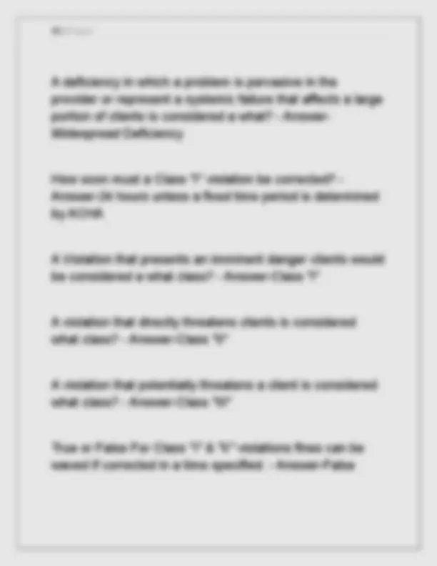 FLORIDA ALF CORE FINAL TEST EXAM 2025 COMPLETE EXAM QUESTIONS WITH ...