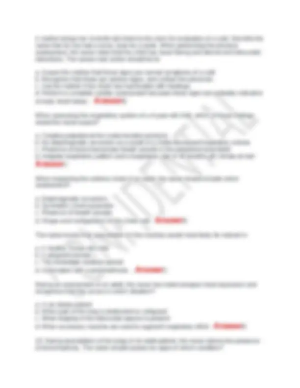 Chapter 19: Thorax and Lungs (by Jarvis) Complete Questions and ...