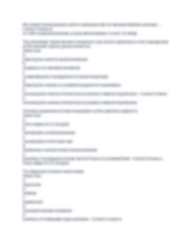 ATLS Exam With 100% Correct And Verified Answers Test 1 2025 | Exams ...