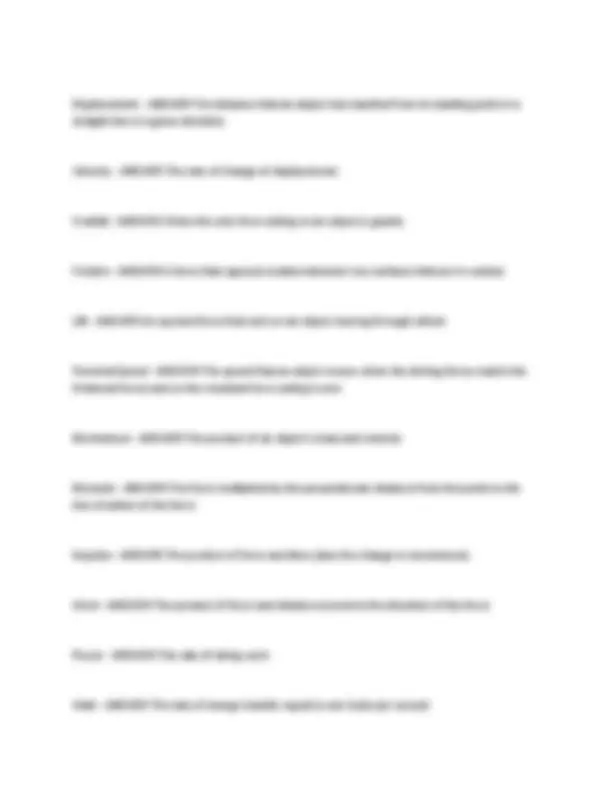 AQA A-Level PHYSICS PAPER 1 ( VERIFIED QUESTIONS WITH CORRECT ANSWERS ...