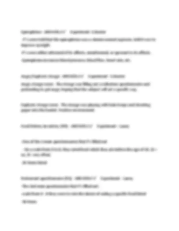 AICE Psychology AS Exam Prep: Key Studies and Research Methods | Exams ...