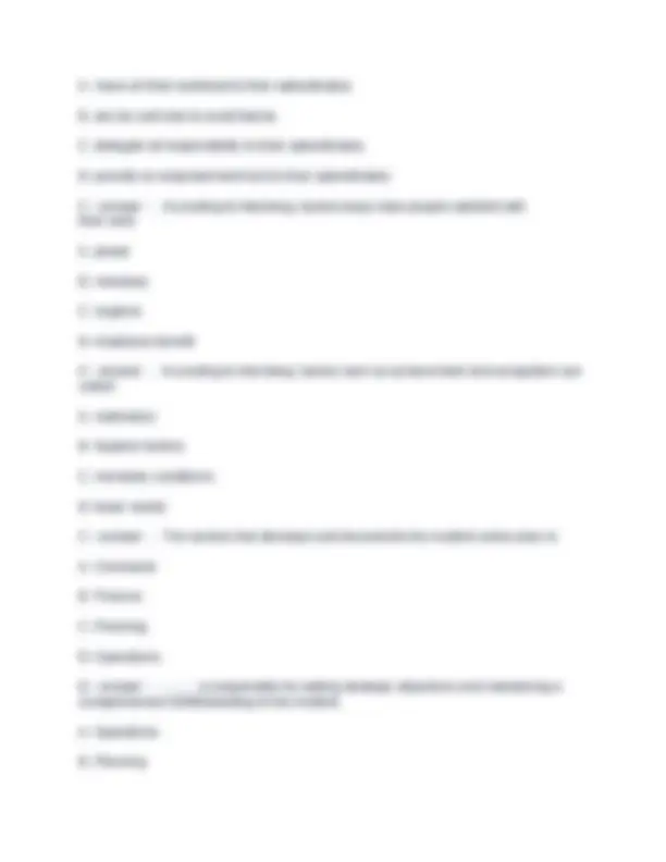 Florida Fire Officer 1. Questions and Answers Graded A+ | Exams ...