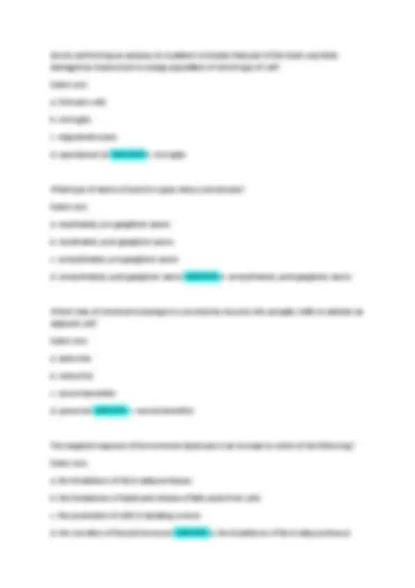 A&P 1 FINAL EXAM, STRAIGHTERLINE ANATOMY AND PHYSIOLOGY 1 ...