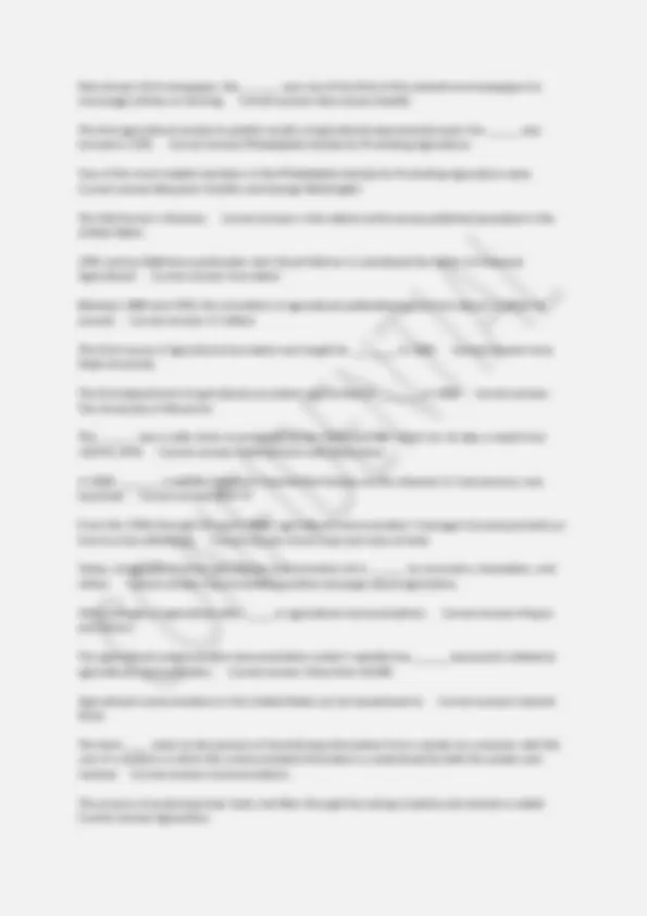 AG COMM STUDY GUIDE WITH ALL CORRECT & VERIFIED ANSWERS (UPDATED TO ...