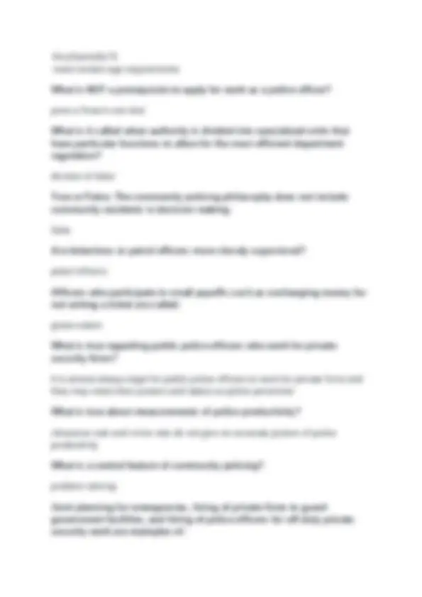 CRIMINAL JUSTICE 101 FINAL EXAM study set with 100% verified solutions ...