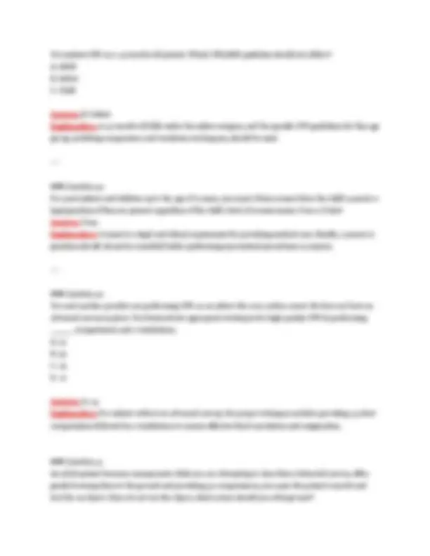 AMERICAN RED CROSS (BLS) Provider Pre-Assessment and Final Exam (Latest ...