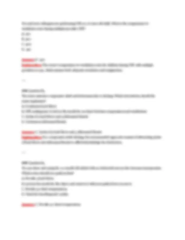 AMERICAN RED CROSS (BLS) Provider Pre-Assessment and Final Exam (Latest ...