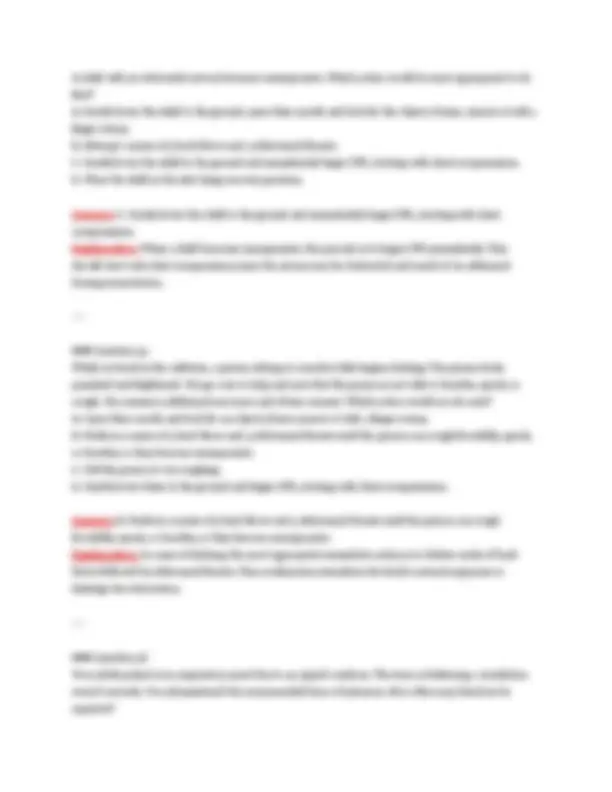 AMERICAN RED CROSS (BLS) Provider Pre-Assessment and Final Exam (Latest ...