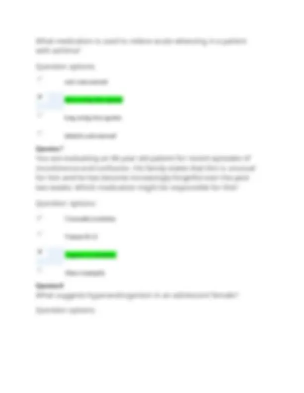 NSG6020 3P Exam study set with 100% verified solutions-personalized ...