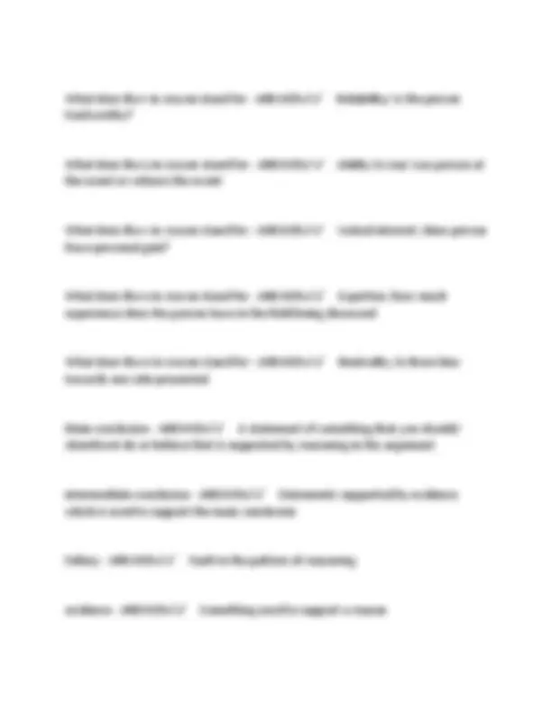 Aice Thinking Skills Review Questions And Answers Well Elaborated ...