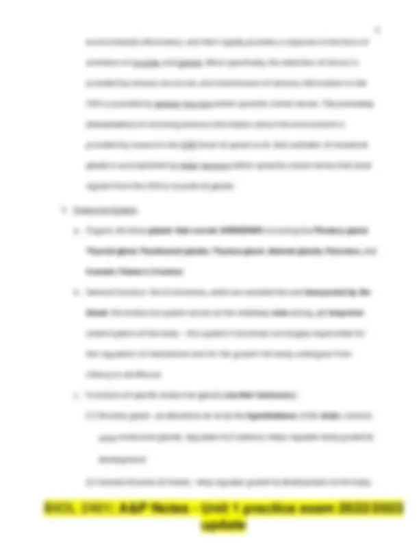 2401 Exam Notes Unit 1 Practice Update 2025. | Exams Nursing | Docsity