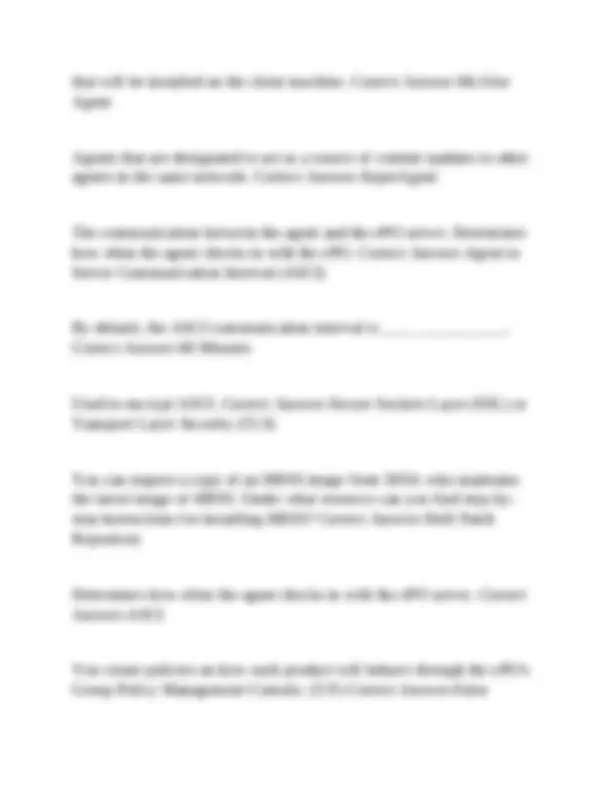 Annex E - Host Based Security System (HBSS) Questions with correct ...