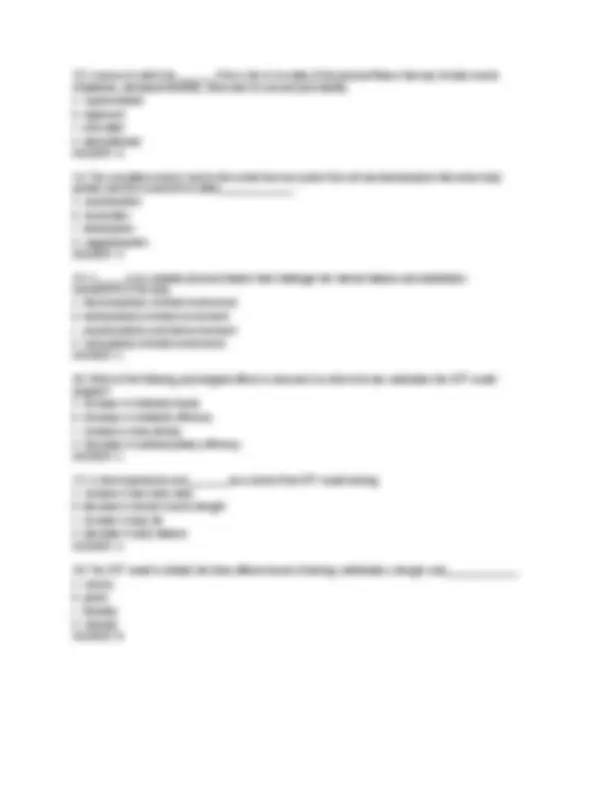 NASM CPT Chapter 1 Questions and ANSWERS | Exams Nursing | Docsity