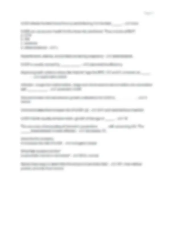 IUGR and BPP Exam Questions with Correct Answers. | Exams Probability ...