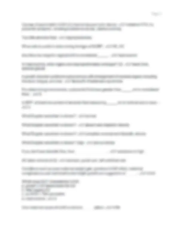 IUGR and BPP Exam Questions with Correct Answers. | Exams Probability ...