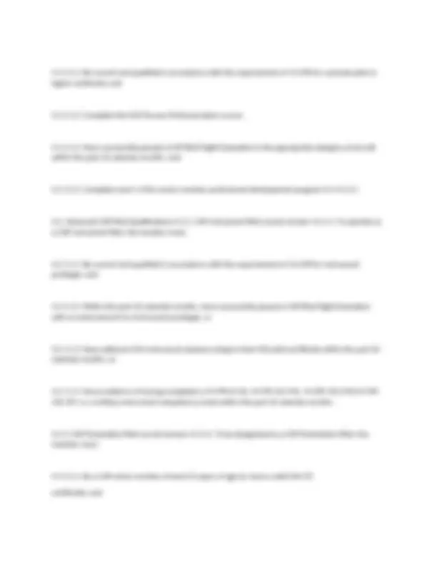 CAP 70-1 EXAMINATION SAMPLE QUESTIONS | Exams Business Informatics ...