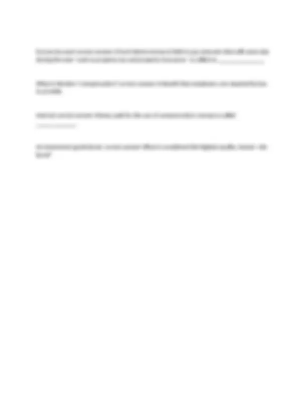 Personal Finance Cap Exam 10/23 | Exams Business Administration | Docsity